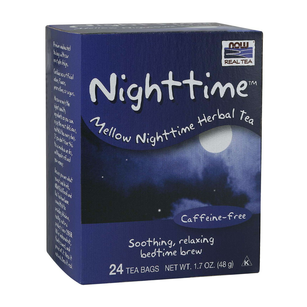 【楽天市場】★楽天Now Foods公式販売店★ リアルティー ナイトタイム ハーブティー カフェインフリー 24個入り ティーバッグ ...