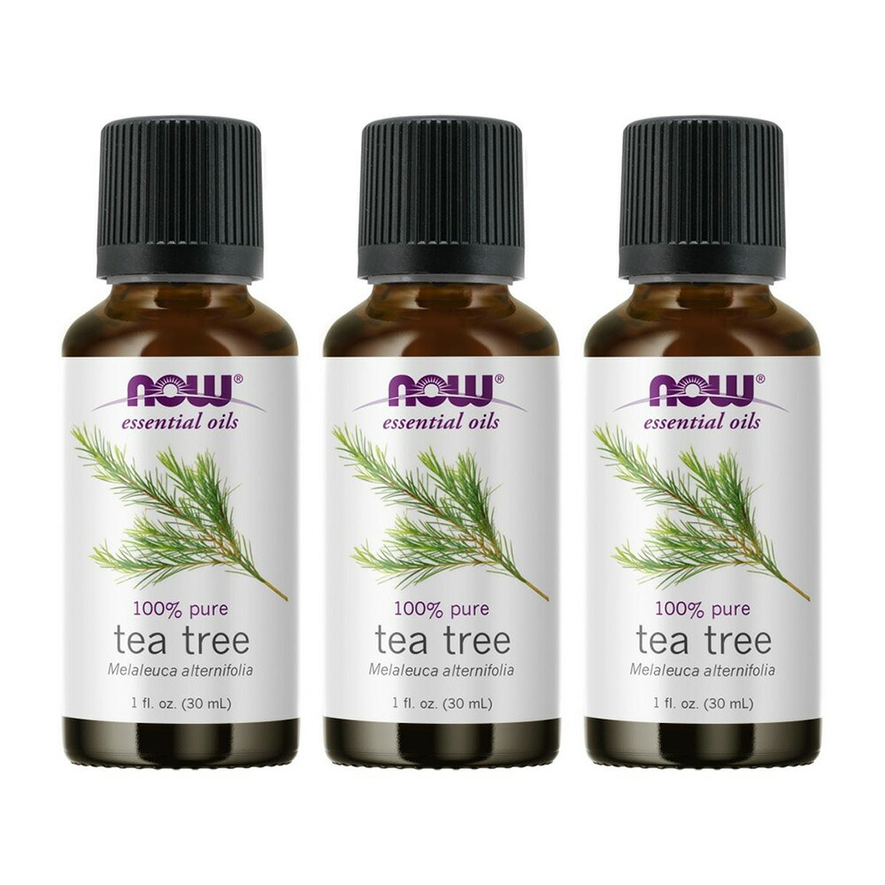 【楽天市場】Now Foods, 3-SET Essential Oils, 100% Pure Tea Tree 1fl oz：NOW ...
