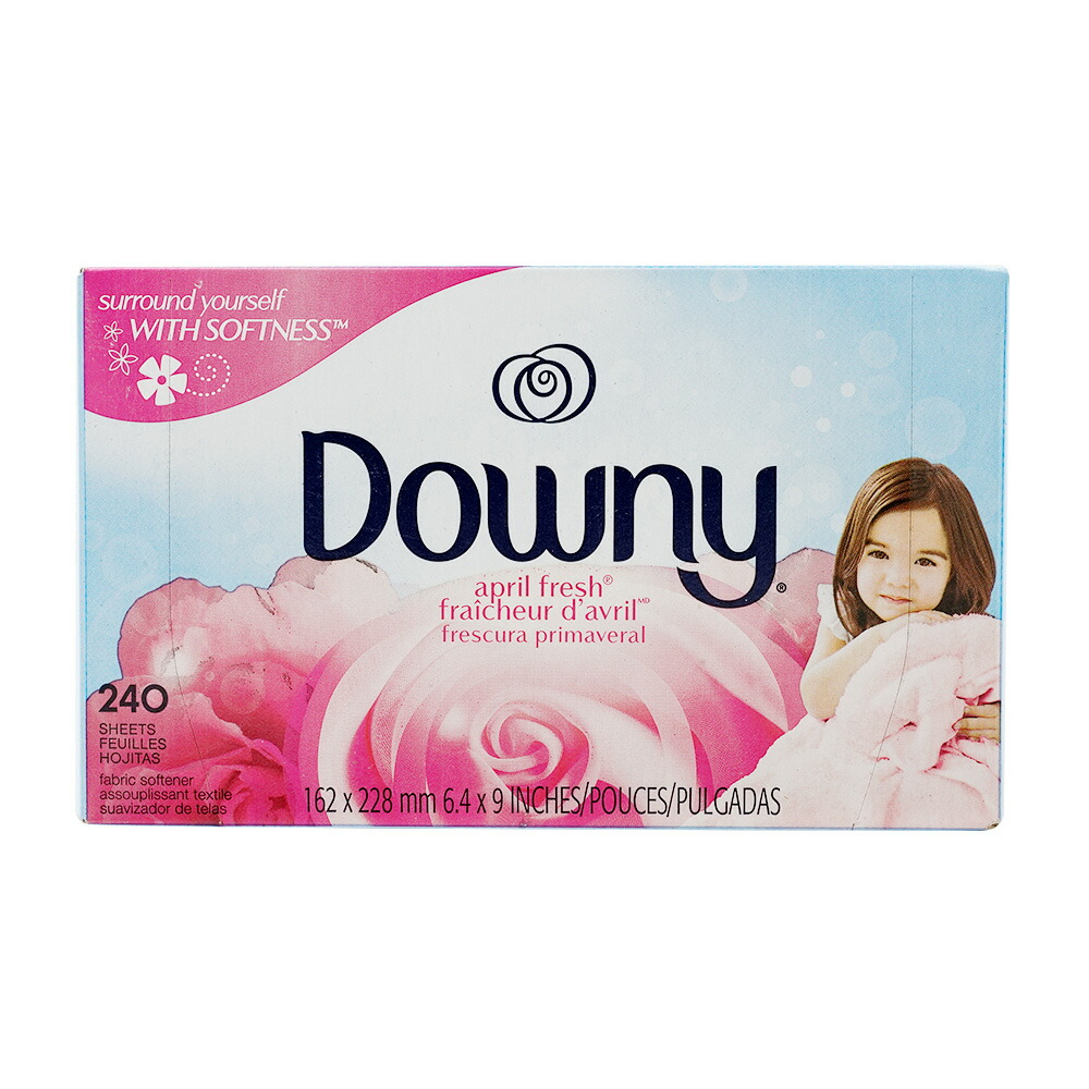 【楽天市場】Downy, Fabric Softener, April Fresh 240Sheets：NOW FOODS JAPAN