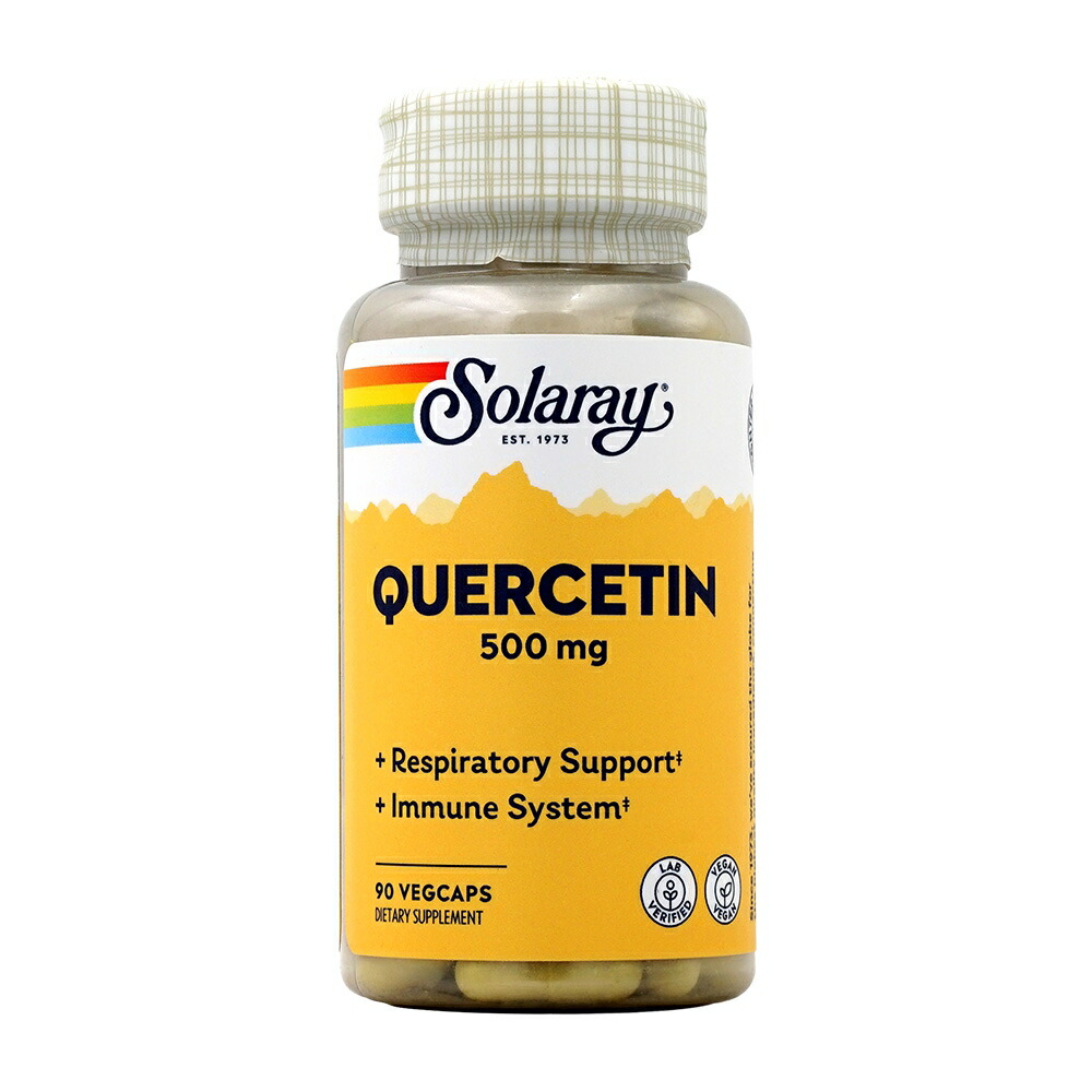 【楽天市場】SOLARAY, Quercetin 500mg, 90VegCaps：NOW FOODS JAPAN
