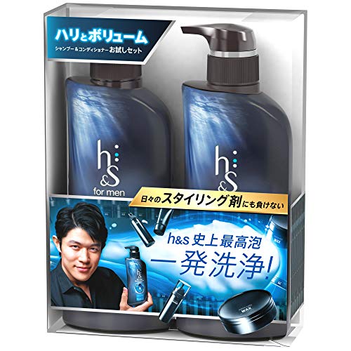 【楽天市場】h&s for men セット ボリュームアップ ポンプ シャンプー 370mL コンディショナー 370g：NRFオンラインショップ