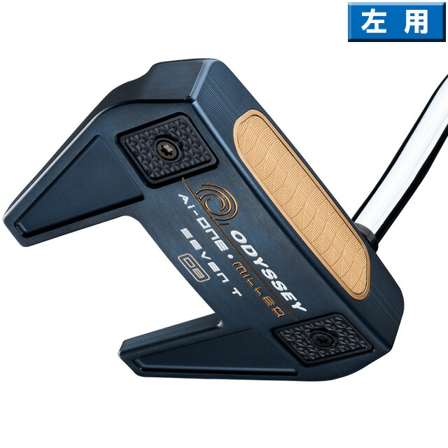 【楽天市場】オデッセイ パター 2024 AI-ONE MILLED SEVEN T DB パター 左用 US仕様 [Odyssey Ai one ミルド #7 ダブルベント STROKE ...