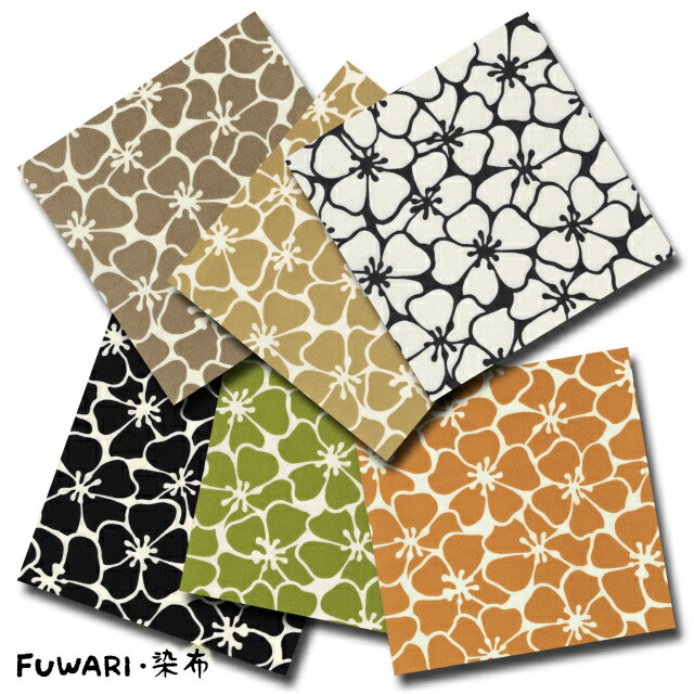 【楽天市場】FUWARI・染布 シリーズ 1m単位切り売り オックス プリント シンプルフラワー10 6色あります 生地 布 布地 花 花柄 フラワー フラワー柄 北欧 北欧風 手芸 オックス ...