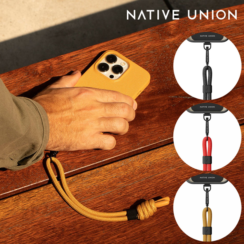 【楽天市場】ネイティブユニオン スマホリストストラップ リストスリング 全3カラー NATIVE UNION PARIS WRIST ...