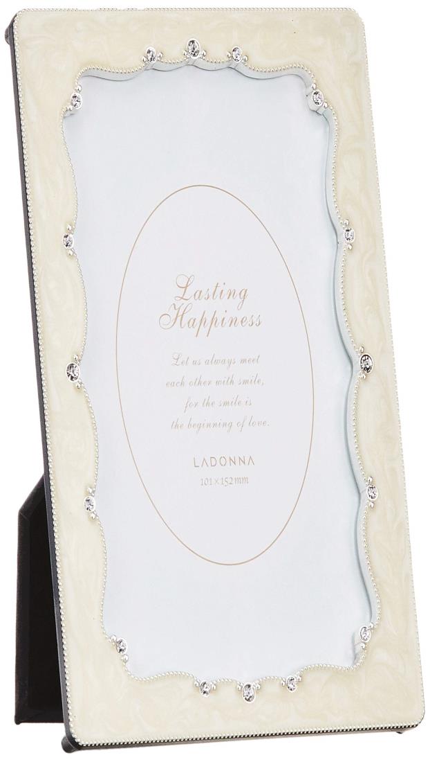 【楽天市場】LADONNA ラドンナ フォトフレーム ブライダル ホワイト ポストカード判 BJ12-P-WH：NUvemshop楽天市場店