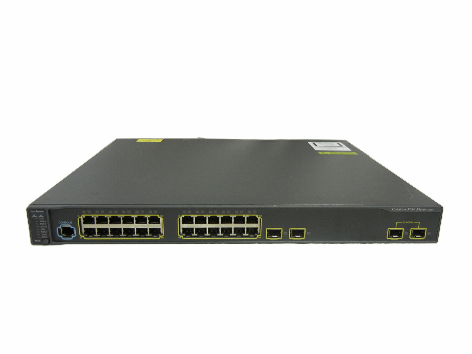 【楽天市場】【中古】Cisco Catalyst3750-24TE-M （ME-3750-24TE-M） 2AC Power：NW工房