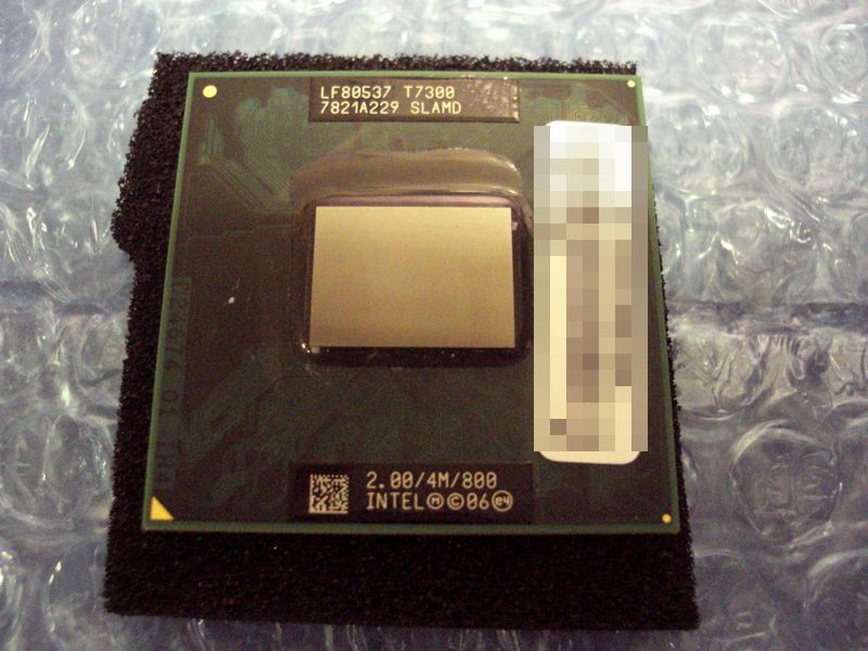 【楽天市場】中古CPUモバイル用 Core2Duo T7300 2.0GHz/4M/800MHz Socket P SLAMD：NW工房