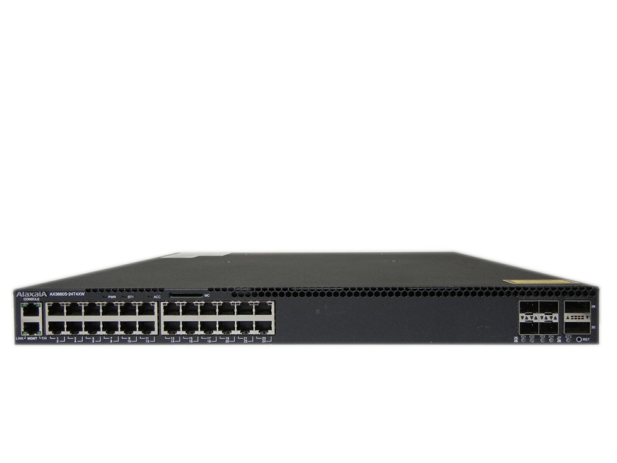 【楽天市場】【中古】AlaxalA AX3660S-24T4XW (AX-3660-24T4XWNSA) ギガビット レイヤ3 スイッチ：NW工房