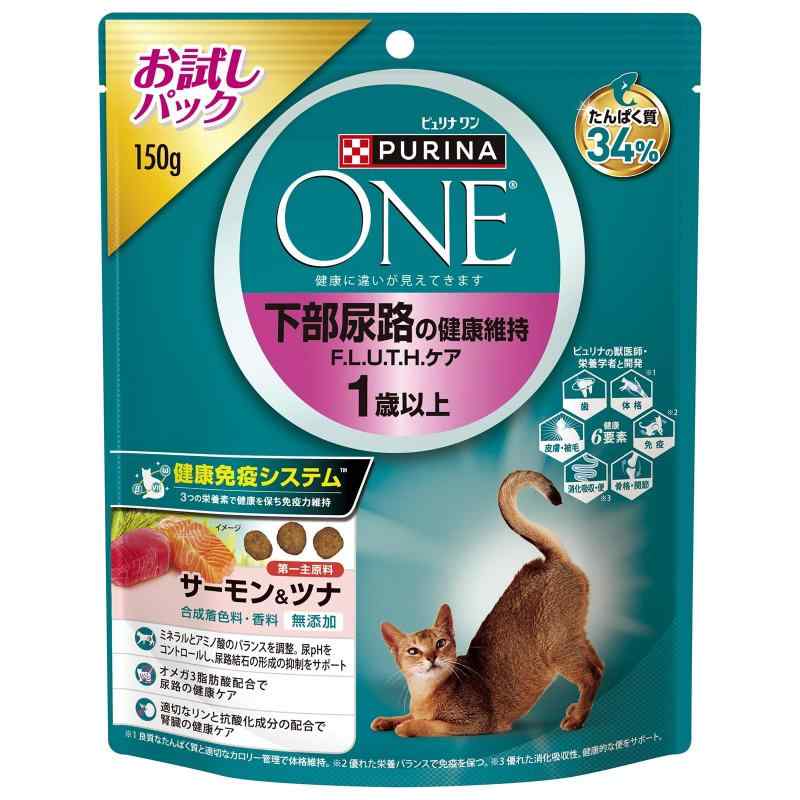 【楽天市場】ピュリナ ワン キャット ドライ 下部尿路の健康維持F．L．U．T．H．ケア サーモン＆ツナ 150g：ホワイトサンタ