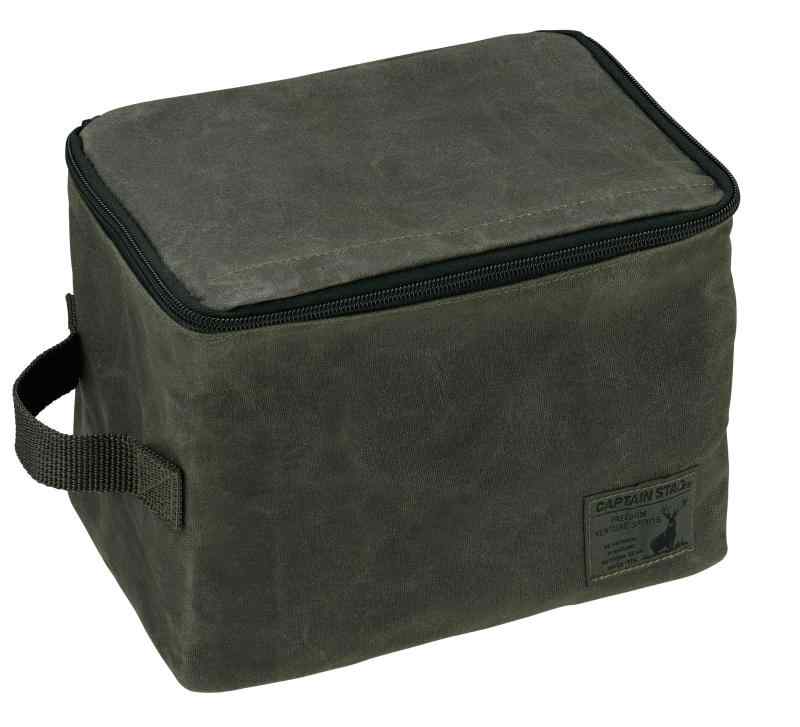 【楽天市場】キャプテンスタッグ(CAPTAIN STAG) メスティンケース 角型アルミクッカーケース マルチケース Lサイズ用 ワイド 収納 飯ごう 綿帆布 オリーブ 【対応品番:UH ...