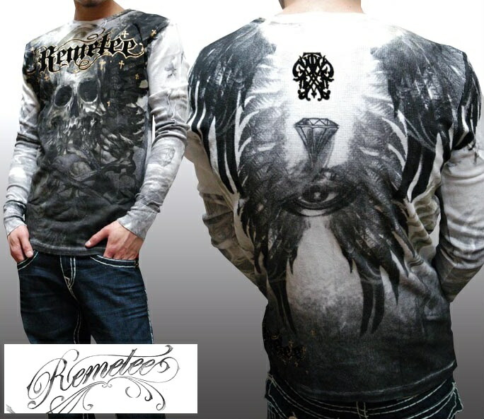 【楽天市場】【50%OFF セール】レメティー メンズ ロンT サーマル REMETEE 長袖 Tシャツ シャツ EYE OF THE ...