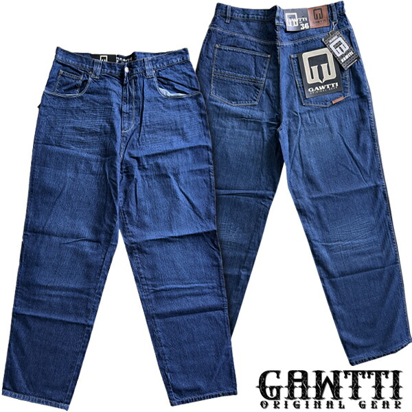 【楽天市場】アウトレット 訳あり ガッティー メンズ デニム パンツ ネイビー #3045 GAWTTI ガウティ Boo Yaa T.R.I ...