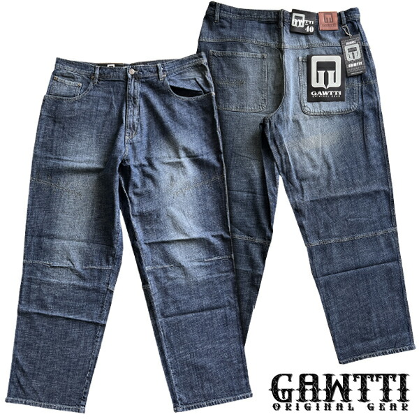 【楽天市場】アウトレット 訳あり ガッティー メンズ デニム パンツ ネイビー ワイド ステッチ GAWTTI ガウティ Boo Yaa T ...
