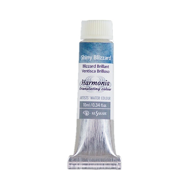 【楽天市場】【 人気の 分離色 】クサカベ ハルモニア グラニュレーション カラー 単色 13 シャイニーブリザード透明 水彩絵具：中善画廊