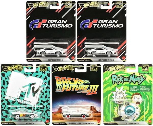 【楽天市場】【3月14日発売予定】 ホットウィール(Hot Wheels) ポップカルチャー アソート 5台セット HXD63-986P：トイ ...