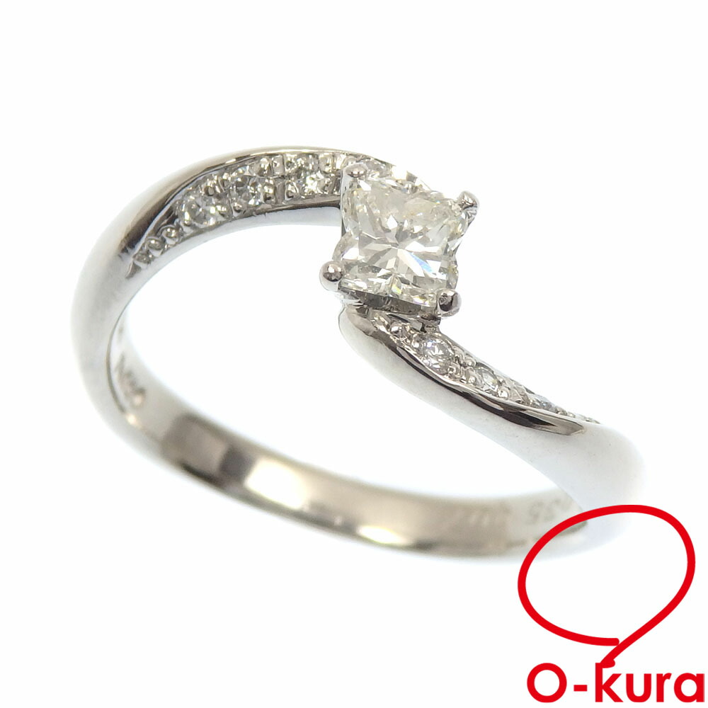 【楽天市場】【中古】 ダイヤモンド リング レディース Pt900 11号 0.35ct/0.07ct 4.2g プラチナ 指輪：大蔵質店