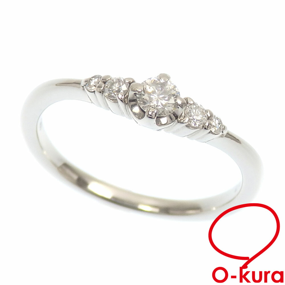 【楽天市場】【中古】 スタージュエリー ダイヤモンド リング レディース Pt950 8.5号 0.16ct 3.0g プラチナ 指輪：大蔵質店