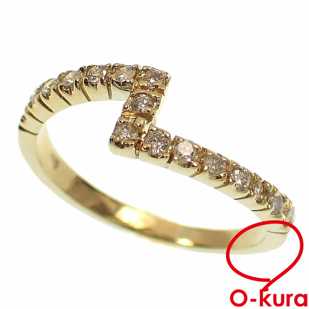 【楽天市場】【中古】 ダイヤモンド リング レディース K18YG 15号 0.25ct 2.8g 18金 750 イエローゴールド 指輪：大蔵質店
