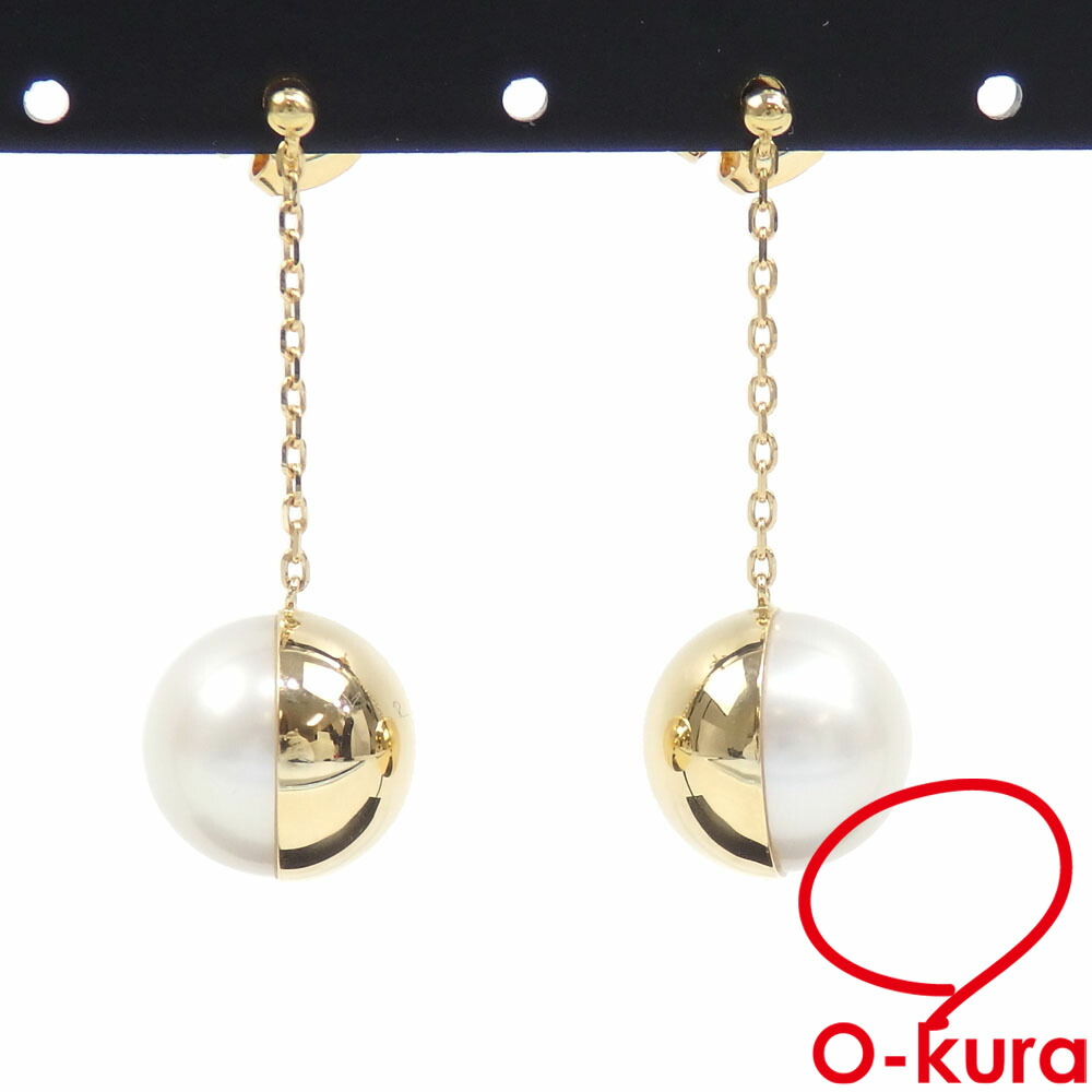 【楽天市場】【中古】 エムジータサキ ピアス アルルカン イヤリング レディース パール K18YG 10.0mm 4.9g 18金 イエローゴールド 750 淡水真珠 M/G TASAKI ...