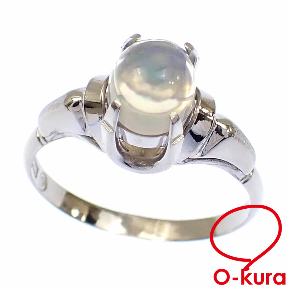 【楽天市場】【中古】 オパール リング レディース K14WG 13.5号 2.3g 指輪 14金 ホワイトゴールド：大蔵質店