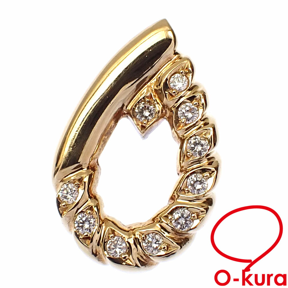 【楽天市場】【中古】 ポーラ ダイヤモンド ペンダントトップ レディース K18YG 0.10ct 2.9g 750 18金 イエローゴールド ペンダントヘッド：大蔵質店