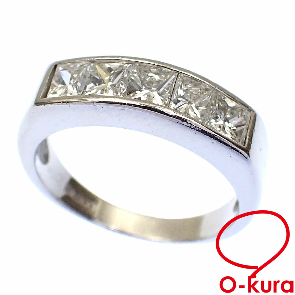 【楽天市場】【中古】 ダイヤモンド リング レディース Pt900 8号 1.02ct 5.0g 指輪 プラチナ：大蔵質店