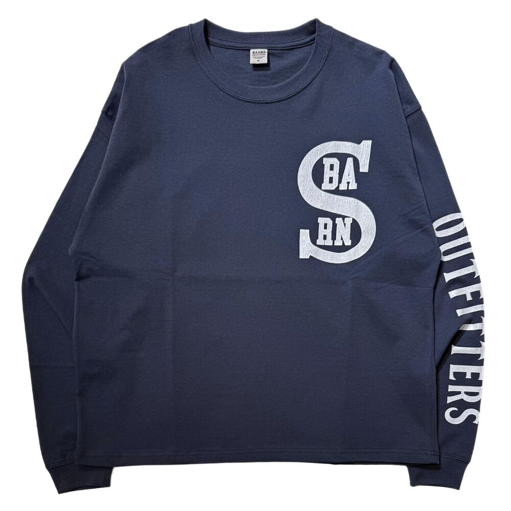 【楽天市場】BARNS OUTFITTERS(バーンズアウトフィッターズ) BOXY L/S TEE PT "SAN FRANCISCO ...