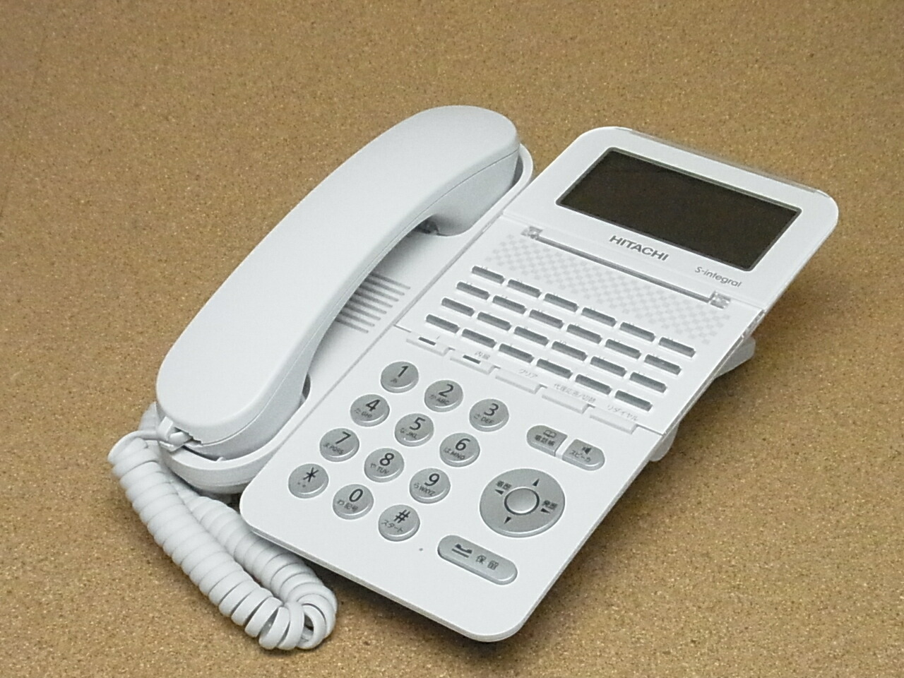 【楽天市場】【中古】日立/HITACHI ビジネスホン/ビジネスフォン ET-24SI-SDW SI用24ボタン電話機 美品 SIシリーズ 業務用電話機：OAマウス 楽天市場店