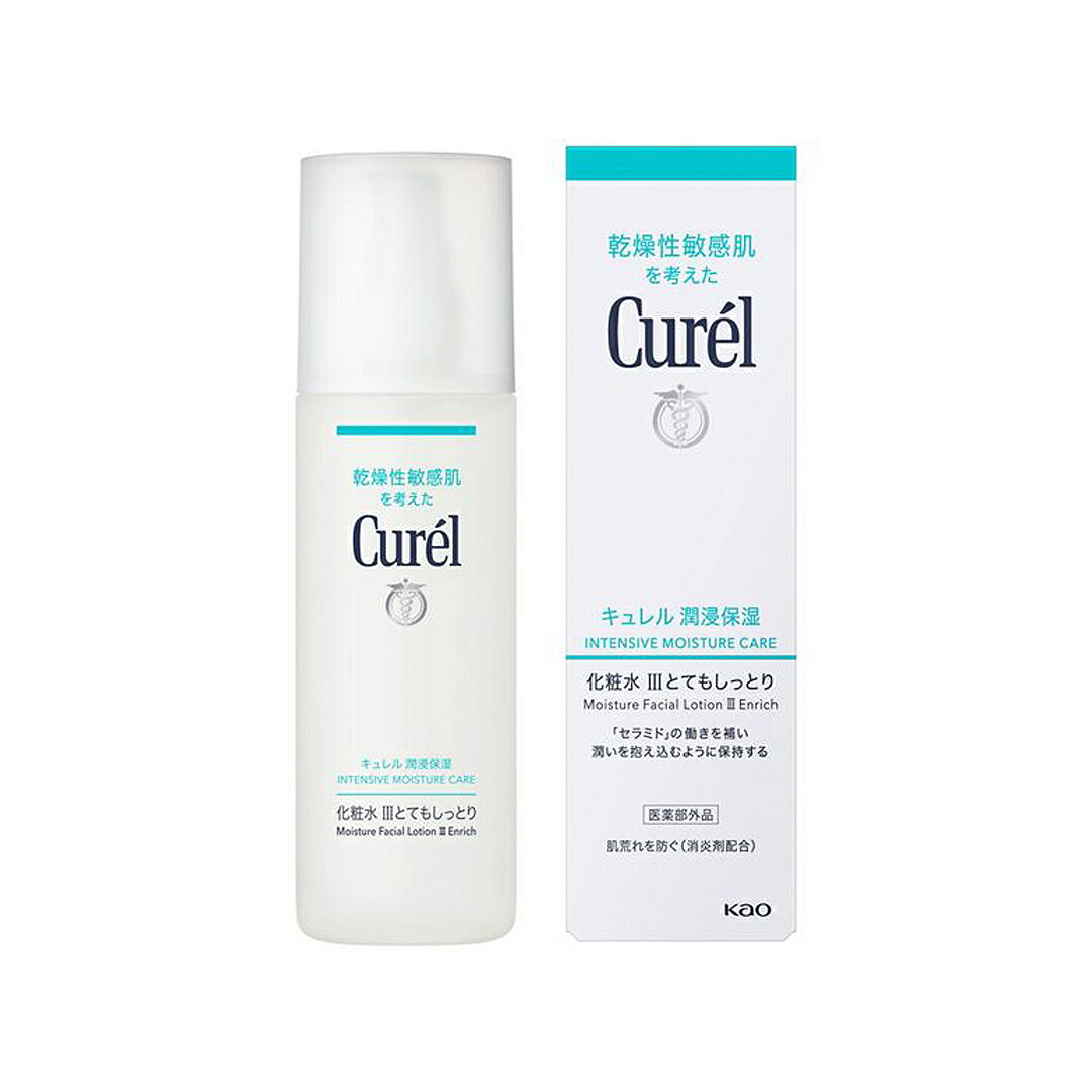 【楽天市場】キュレル 潤浸保湿 化粧水 III とてもしっとり 150ml (4901301236180)：ナチュラルファーマ楽天市場店