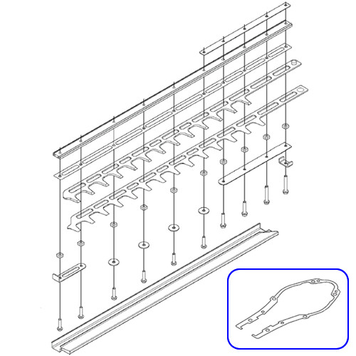 【楽天市場】ブレードセットQ ヘッジトリマ HT220-60用 Zenoah(ゼノア)：オアシスプラス