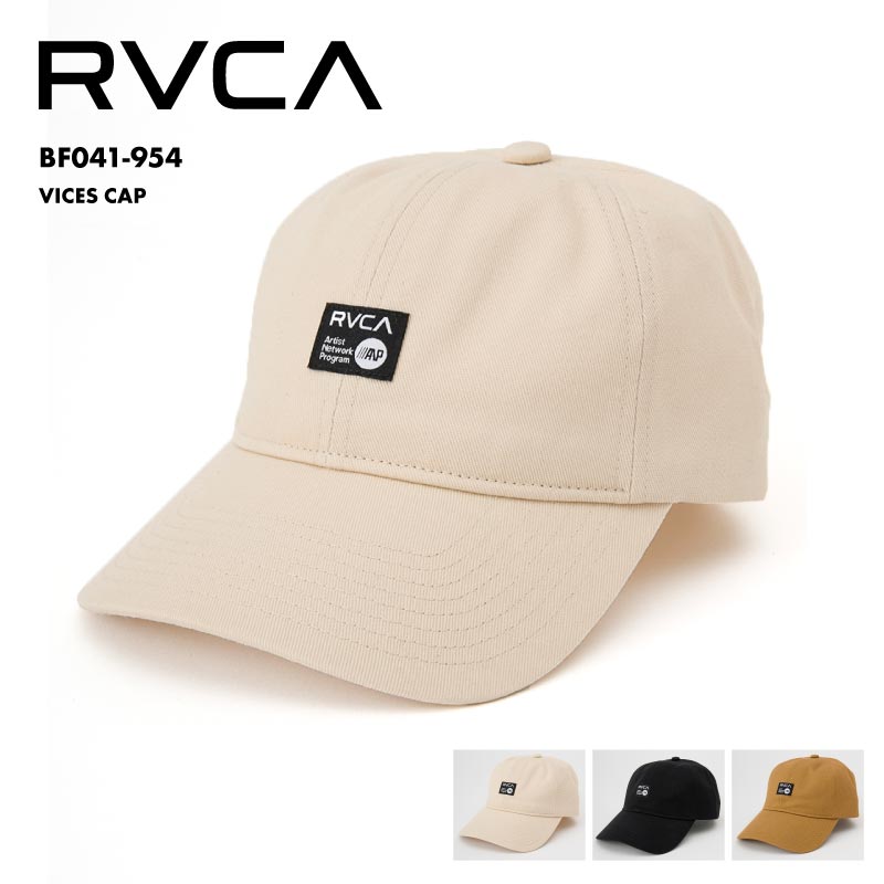 【楽天市場】RVCA/ルーカ メンズ キャップ VICES CAP 25 SPRING BF041-954 帽子 ぼうし 綿100 日よけ ...