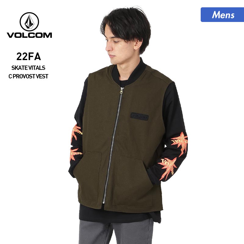 【楽天市場】最大2000円OFF券配布 ボルコム VOLCOM メンズ ベスト A1832202 防寒 ジップアップ 男性用：スポーツ＆スノーボードのOCSTYLE