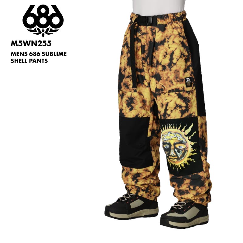 【楽天市場】全品10%OFF券配布 686/シックスエイトシックス メンズ スノーパンツ MENS 686 SUBLIME SHELL PANTS 2025-26 WINTER M5WN255 ...