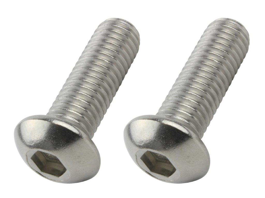 【楽天市場】POSH Faith ポッシュ フェイス ボタンキャップボルト（ステンレス）（2本入）M8X25mm（P-1.25） 900825 ...