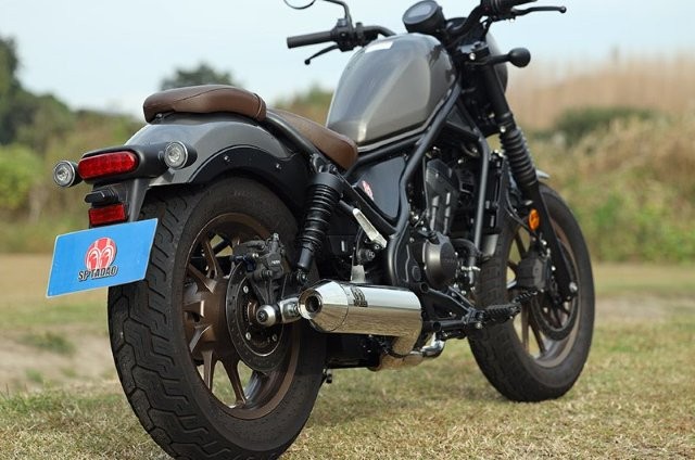 【楽天市場】【抽選で最大100％ポイントバック】 Sptadao SP忠男 HONDA REBEL250( 23 ) POWER BOX サイレンサー カスタム ステンポリッシュ RE2-PB ...