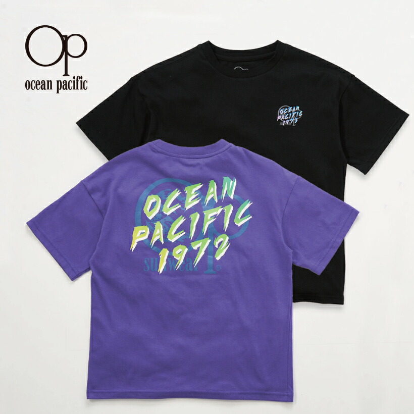 【楽天市場】男の子 Tシャツ プリントTシャツ ブラック パープル OP オーシャンパシフィック 112110：オーシャンウェブ