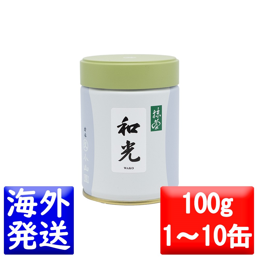 【楽天市場】丸久小山園 抹茶 MATCHA powdered green tea和光(わこう WAKO)100g缶：山本園