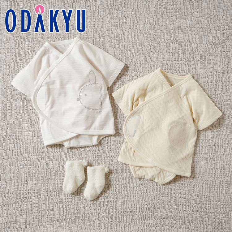 【楽天市場】ベビー ギフト [ ディモワ 10mois ] HADAGI うさぎ／きなり 50-60cm 3点セット | 出産祝 ハーフバースデー 百日祝 お祝い：小田急百貨店楽天市場店