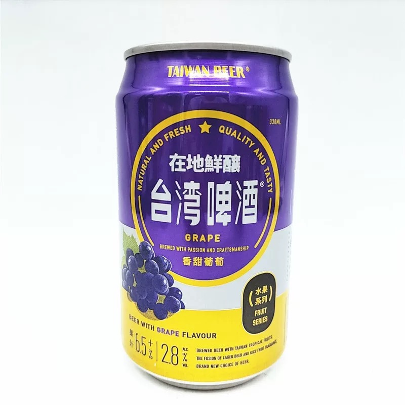 【楽天市場】台湾葡萄ビール330ml缶：ODECHO