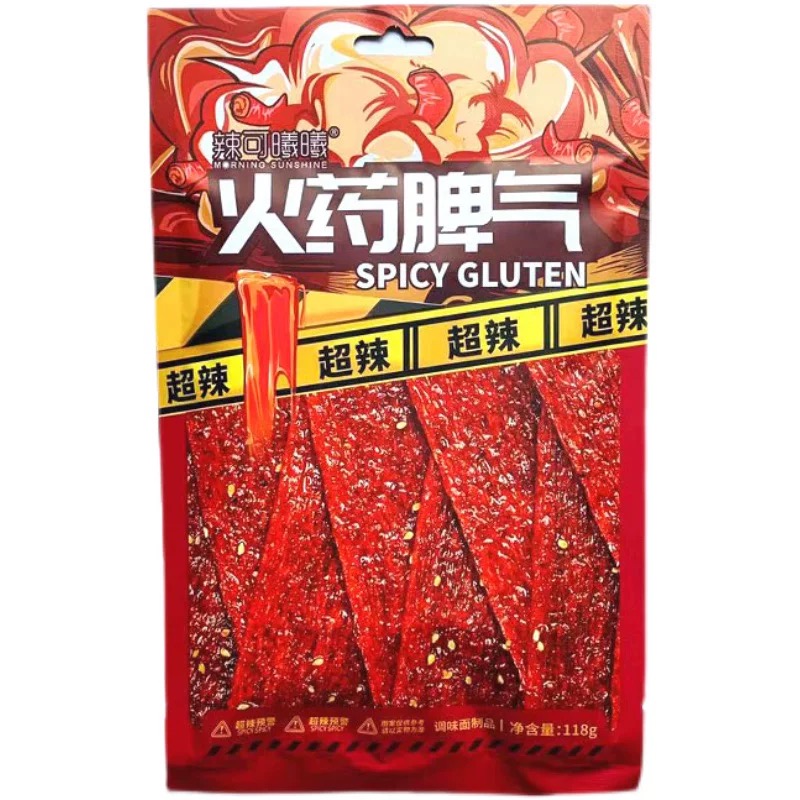 【楽天市場】【SNS話題商品】ラークシーシー 超激辛スパイシースティック 火薬気質スナック火藥脾氣片 108g：ODECHO