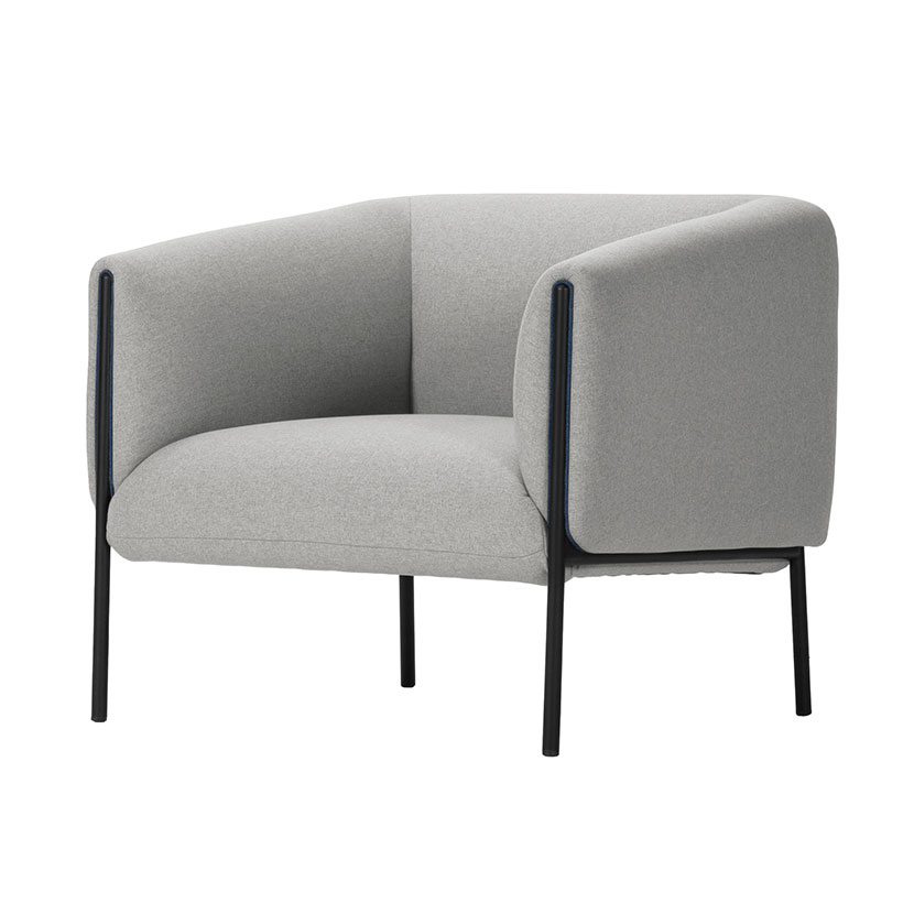 【楽天市場】Work Plus MELTONE 1P SOFA 1人用ソファ ラウンジソファ 幅870×奥行720×高さ750mm 座面410mm：オフィス家具通販のオフィスコム