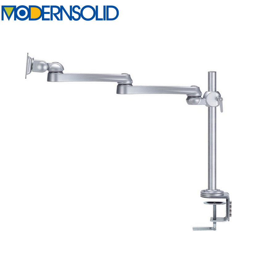 【楽天市場】MODERNSOLID モダンソリッド モニターアーム 水平多関節アーム エルゴノミクス 高耐久 クランプ固定 モニター1画面モデル LA-51SC-5：オフィス家具通販のオフィスコム