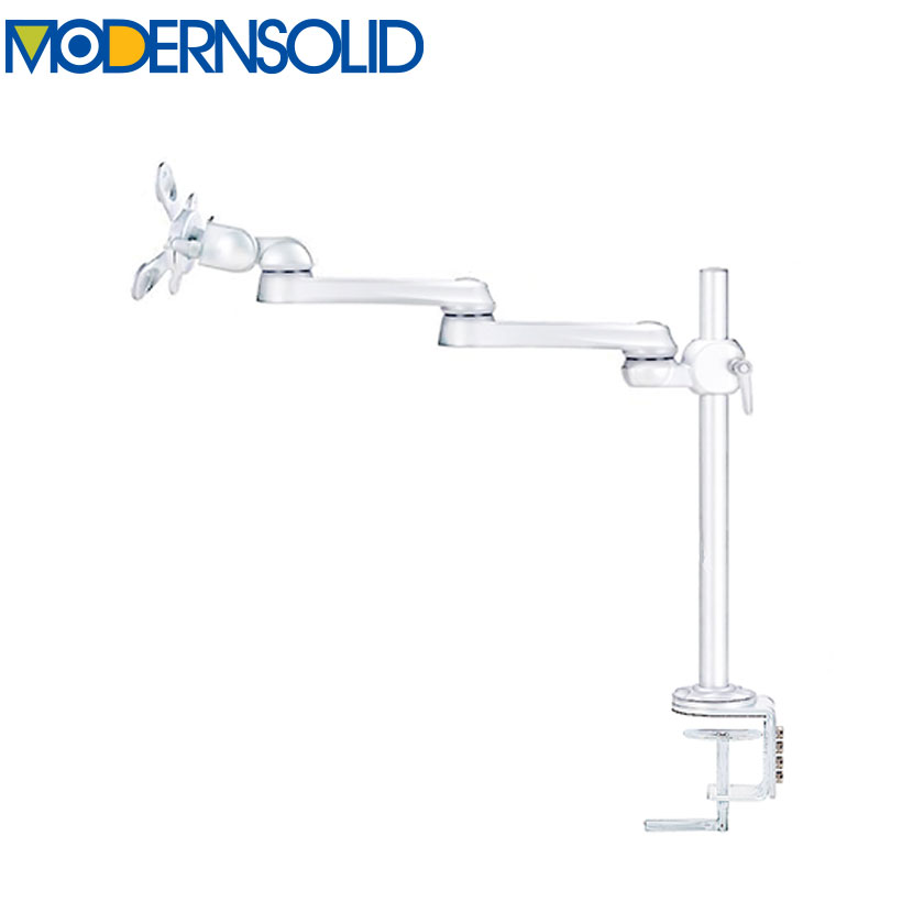 【楽天市場】MODERNSOLID モダンソリッド モニターアーム 水平多関節アーム エルゴノミクス 高耐久 クランプ固定 モニター1画面モデル VESAマウント脱着タイプ LA-51SC ...