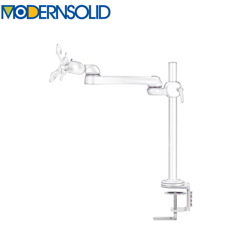【楽天市場】MODERNSOLID モダンソリッド モニターアーム 水平多関節アーム エルゴノミクス 高耐久 クランプ固定 モニター1画面モデル VESAマウント脱着タイプ LA-51SC ...