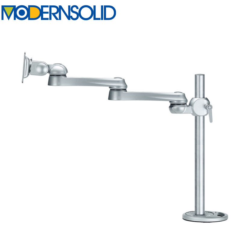 【楽天市場】MODERNSOLID モダンソリッド モニターアーム 水平多関節アーム エルゴノミクス 高耐久 グロメット固定 モニター1画面モデル LA-52SC-4：オフィス家具通販のオフィスコム