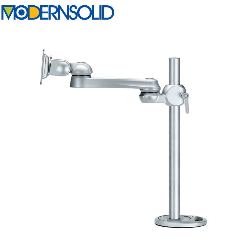 【楽天市場】MODERNSOLID モダンソリッド モニターアーム 水平多関節アーム エルゴノミクス 高耐久 グロメット固定 モニター1画面モデル LA-52SC-6：オフィス家具通販のオフィスコム