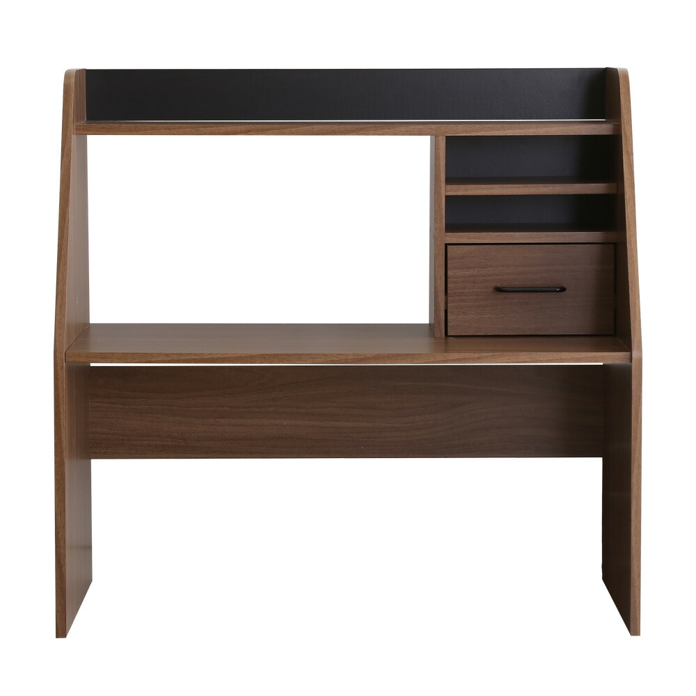 【楽天市場】【 2024/04/11 AM 在庫有り 】 ローデスク ウォールナットブラック色 HT-LDK--WABK 1台 【 収納棚 ...