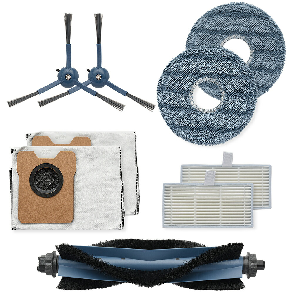 【楽天市場】ユーフィー Robot Vacuum Omni C20 用 互換交換パーツ9点セット 互換品（サイドブラシ×2 / フィルター×2 ...