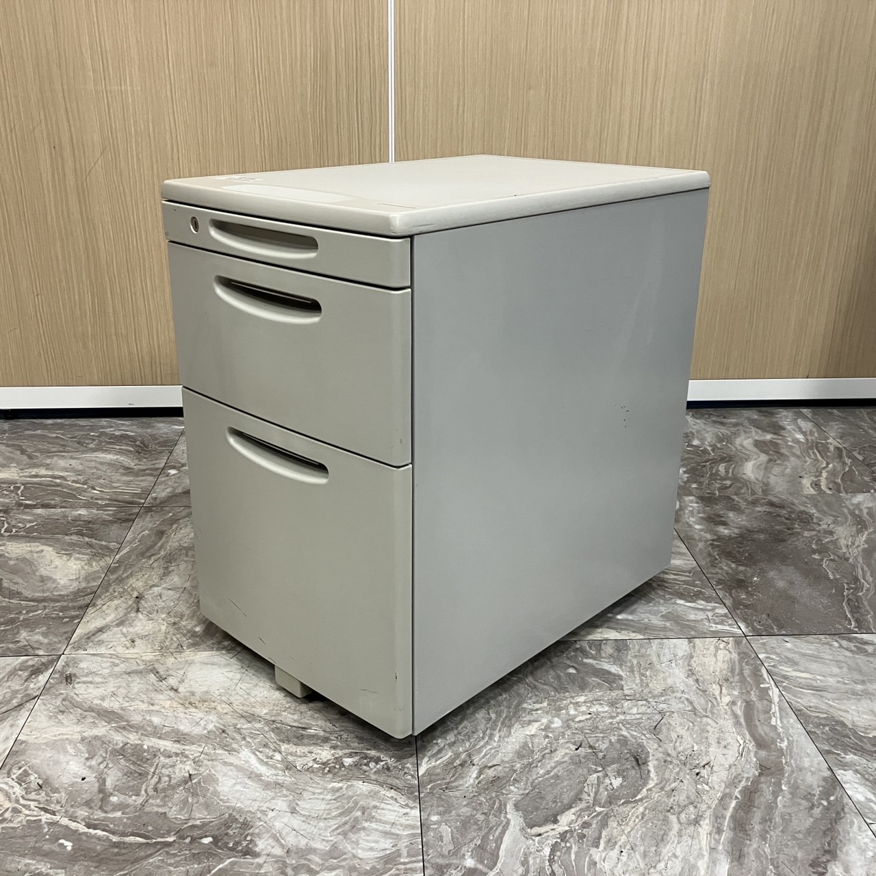 【楽天市場】【中古】okamura オカムラ DS33 ワゴン 収納 オフィス家具 事務所 本体奥行580mm 本体横幅394mm 本体高さ ...