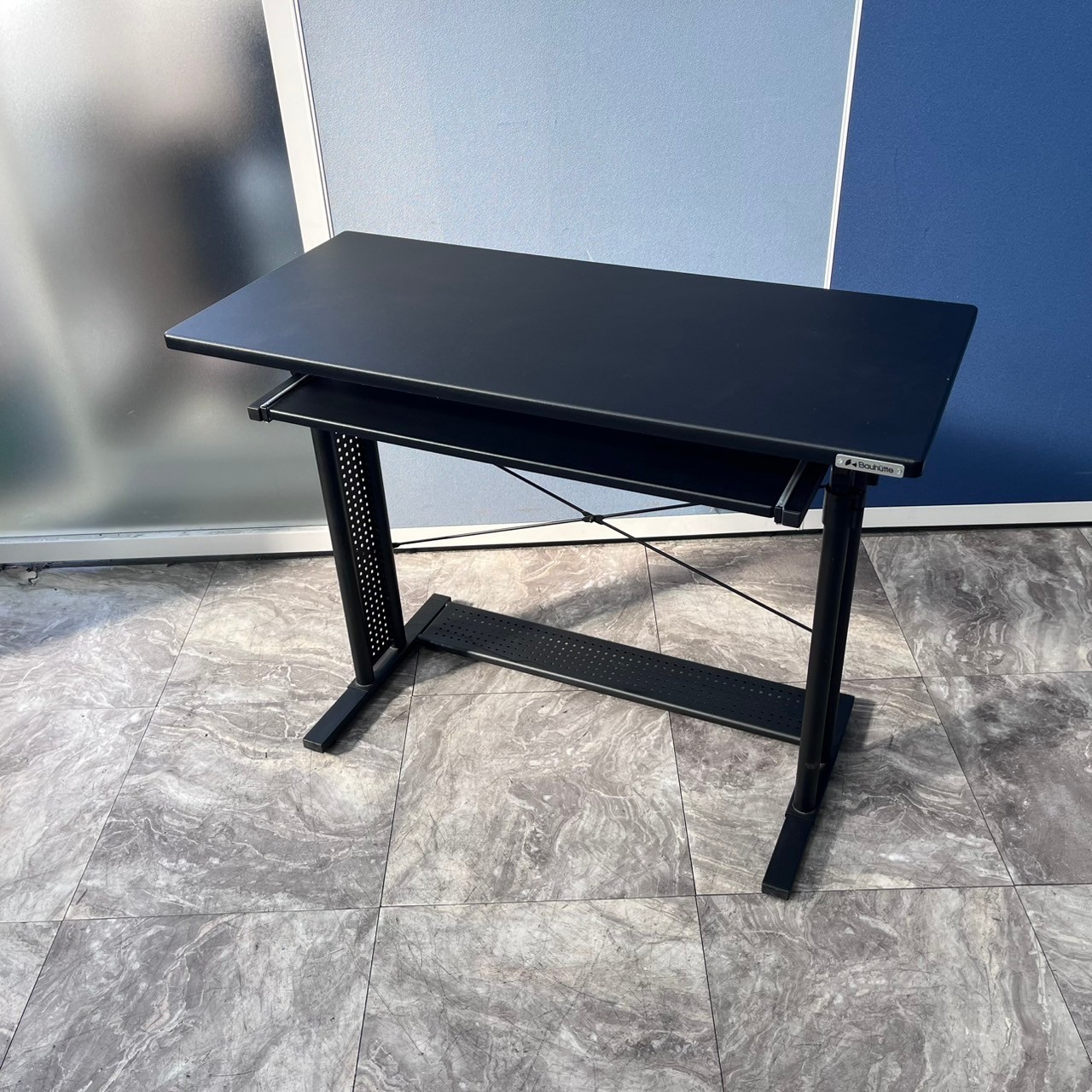 【楽天市場】【中古】Bauhutte バウヒュッテ 昇降デスク BHD-1000H ブラック：オフィス家具 アクティブキュー